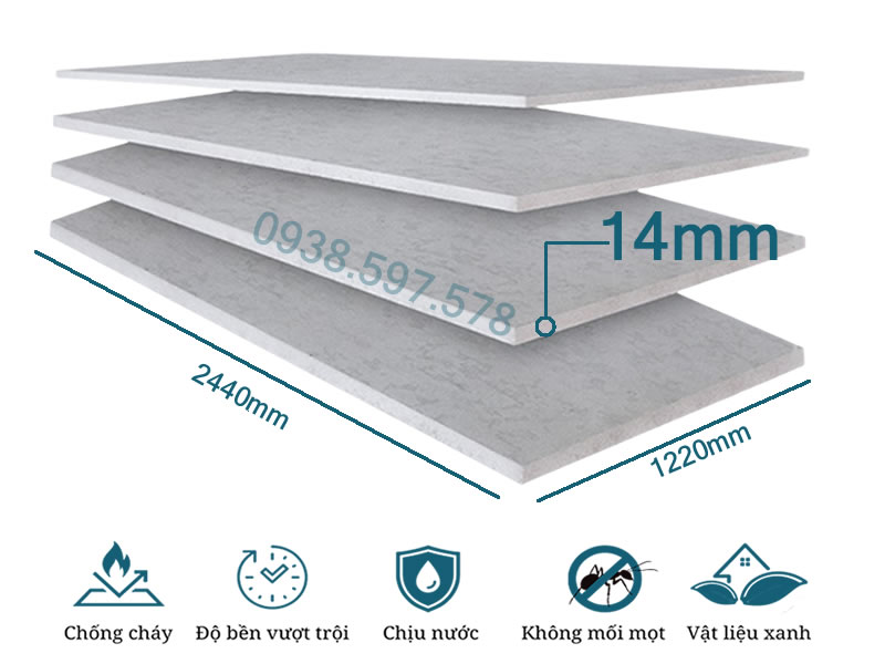 Tấm Cemboard là gì? Tổng quan tấm xi măng cemboard